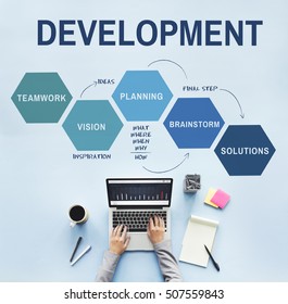 Business Strategy Vision Planning Concept Stock Photo 477066130 ...