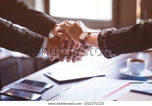 Business Trust Commitment Which Business Partners Stock Photo (Edit Now ...