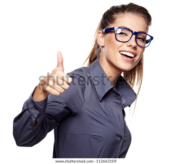 Business Woman Glasses Stock Photo (Edit Now) 112663109 Business Woman Glasses Stock Photo (Edit Now) 112663109