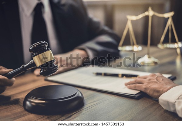 Businesswoman Male Lawyer Judge Consult Having Stock Photo 1457501153 ... Businesswoman Male Lawyer Judge Consult Having Stock Photo 1457501153 ...