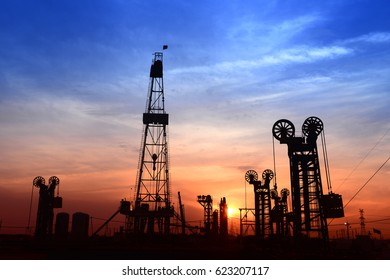 Busy Field Under Background Setting Sun Stock Photo 623207117 ...