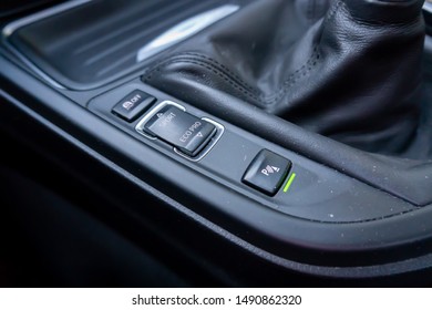 Button Activating Deactivating Parking Sensors Located Stock Photo ...