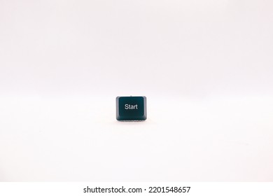 Button Key Start Di Keyboard Computer Stock Photo 2201548657 | Shutterstock