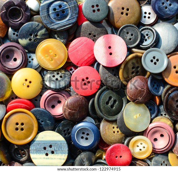 Buttons Background Stock Photo (Edit Now) 122974915