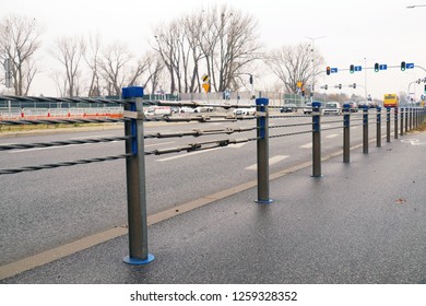 Cable Barrier Called Guard Cable Wire Stock Photo 1259328352 | Shutterstock