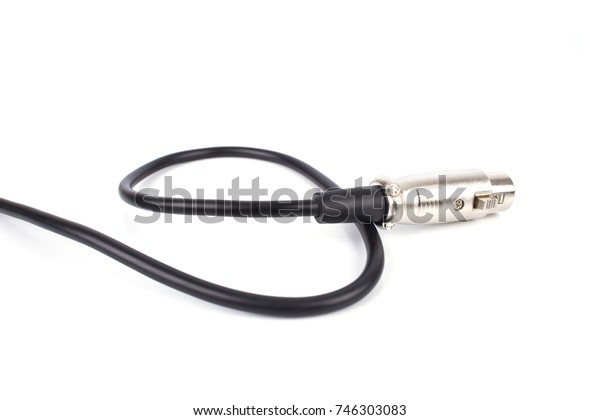 Cable Jack Isolated On White Background Stock Photo 746303083 ...