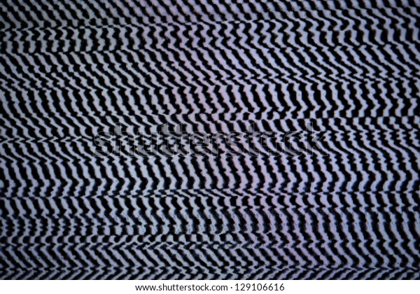 Cable Out Abstract Tv Pattern Texture Stock Photo (Edit Now) 129106616
