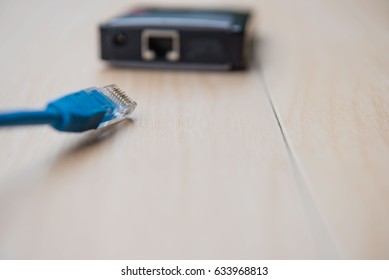Cable Plug Connector Lan Cable Input Stock Photo 633968813 | Shutterstock
