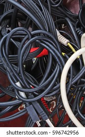 Cable Texture Cables Background Cable Cord Stock Photo 596742956 ...
