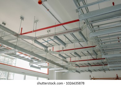 Cable Trays Below Ceiling Utility Room Stock Photo 1026635878 ...