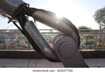 Cabling Construction On Bridge Structure Stock Photo 2025477782 ...