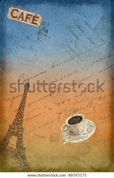 Cafe Theme Background Stock Photo 88593175 | Shutterstock