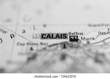Calais On Map Stock Photo 719613370 | Shutterstock