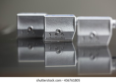 Calibration Angle Beam Probe Calibration Block Stock Photo 436761805 ...
