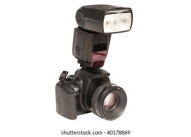 Camera Flash Under White Background Stock Photo 40178869 | Shutterstock