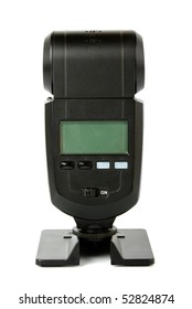 Camera Flash Unit Isolated On White Stock Photo 52824874 | Shutterstock