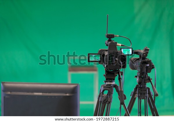 Camera Green Screen Studio Stock Photo 1972887215 | Shutterstock