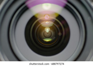 Light Refraction On Camera Lens Glass Stock Photo 343591 | Shutterstock