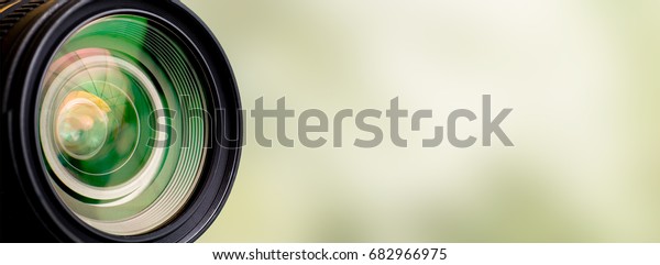 Camera Lens Lense Reflections Stock Photo (Edit Now) 682966975
