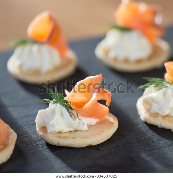 Canapes Appetizers Stock Photo (Edit Now) 334537025
