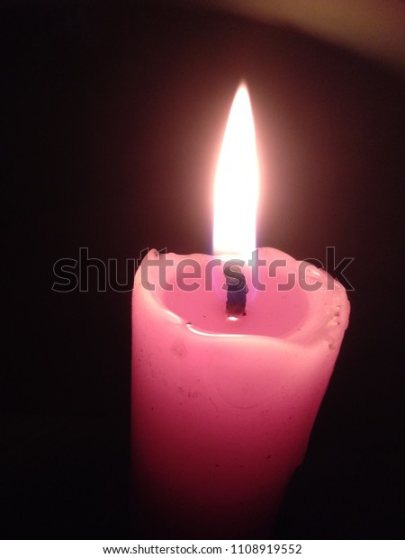 Candle Dark Side View Stock Photo 1108919552 | Shutterstock