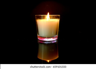 Candle Reflection Stock Photo 659101333 | Shutterstock