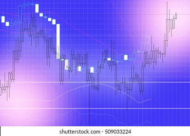 Candlestick Chart Forex Background Stock Photo 509033224 | Shutterstock