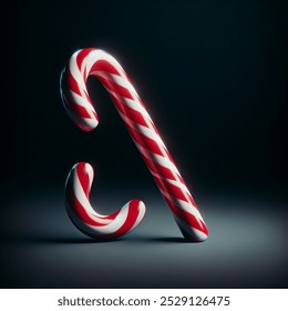 Room Candy Cane Walls Background Photoshop AI-generated image ...