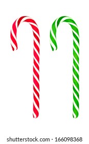Candy Cane Set Stock Photo 166098368 | Shutterstock