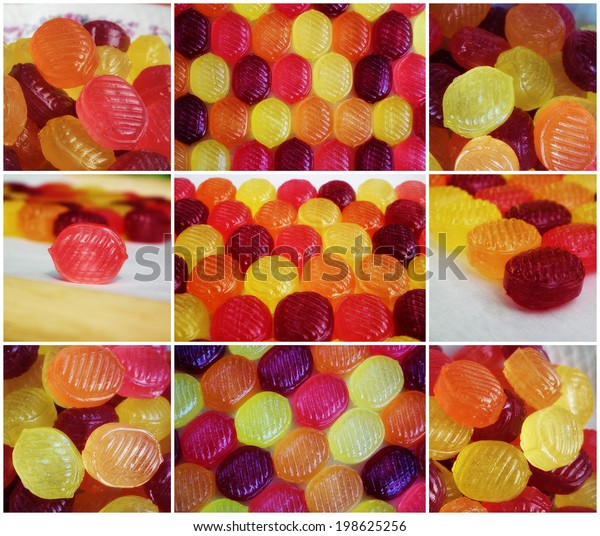 Candy Collage Stock Photo 198625256 | Shutterstock