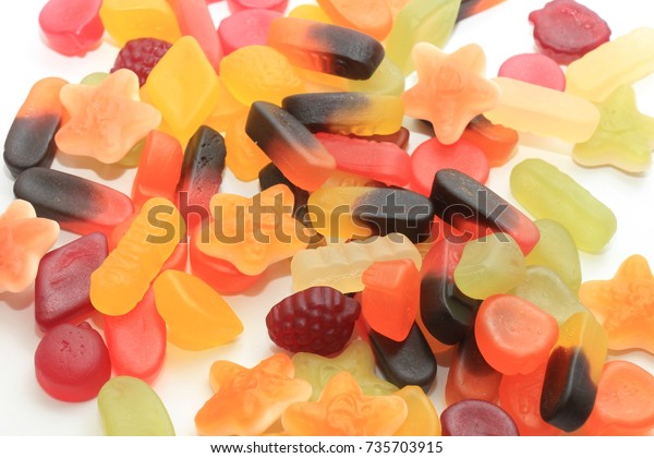Candy Different Shapes Colors Sizes Stock Photo 735703915 | Shutterstock