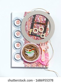 Canvas Overlapping Objects Glued Collage Style Stock Photo 1686955378 ...