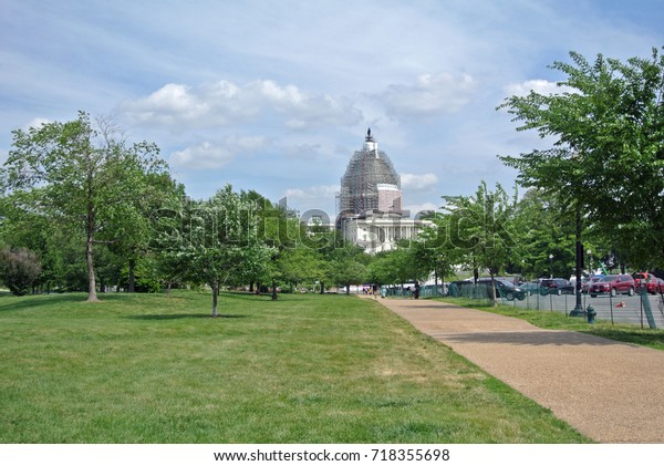Capitol Building Under Construction Stock Photo 718355698 | Shutterstock