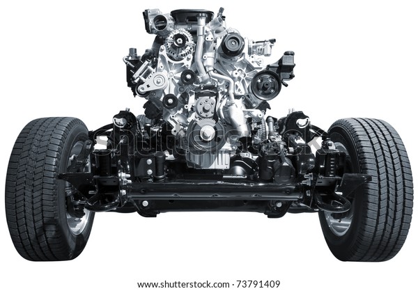 Car Chassis Engine Stock Photo 73791409 | Shutterstock