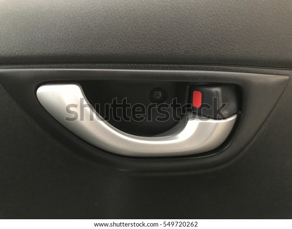 Car Door Handle Lock Button Stock Photo 549720262 | Shutterstock
