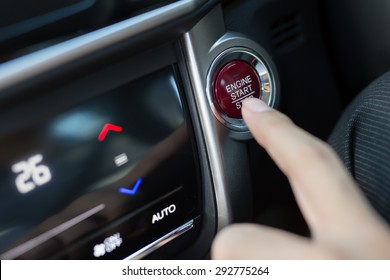 Car Driver Starting Engine Stock Photo 292775264 | Shutterstock