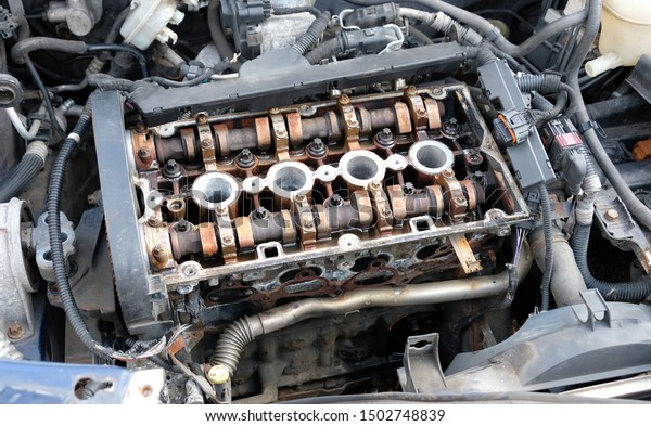 Car Engine Block Stripped Down Stock Photo 1502748839 | Shutterstock