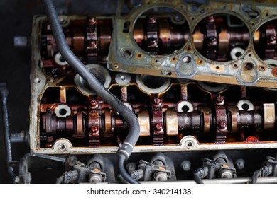 Car Engine Inside View Stock Photo 340214138 | Shutterstock