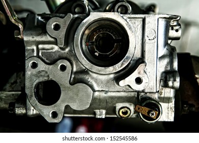 Car Engine Inside View Isolated Over Stock Photo (Edit Now) 152545586