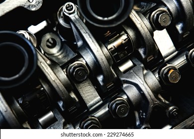 Car Engine Inside View Isolated Over Stock Photo 229274665 | Shutterstock