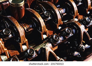 Car Engine Inside View Isolated Over Stock Photo 231750313 | Shutterstock