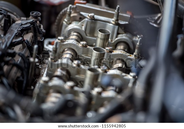 Car Engine Inside View Isolated Over Stock Photo 1155942805 | Shutterstock