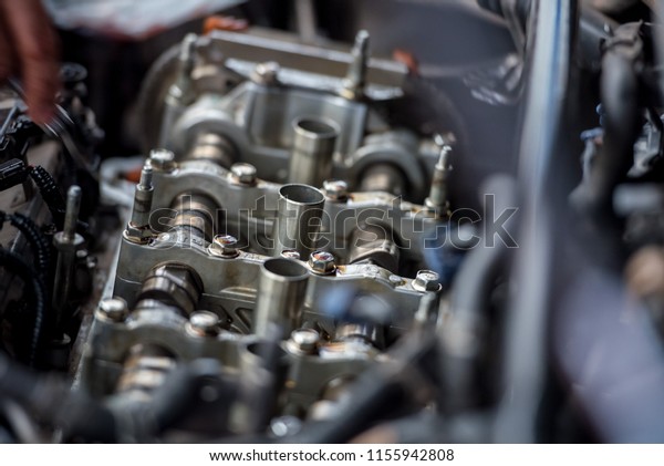 Car Engine Inside View Isolated Over Stock Photo 1155942808 | Shutterstock
