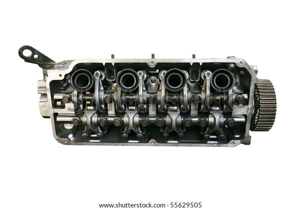Car Engine Inside View Isolated Over Stock Photo 55629505 | Shutterstock