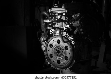 Car Engine Open Position Workshop Foto Stok 630577151 | Shutterstock