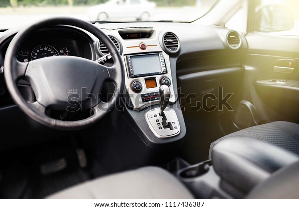 Car Interior Driver Side View Modern Stock Photo 1117436387 | Shutterstock