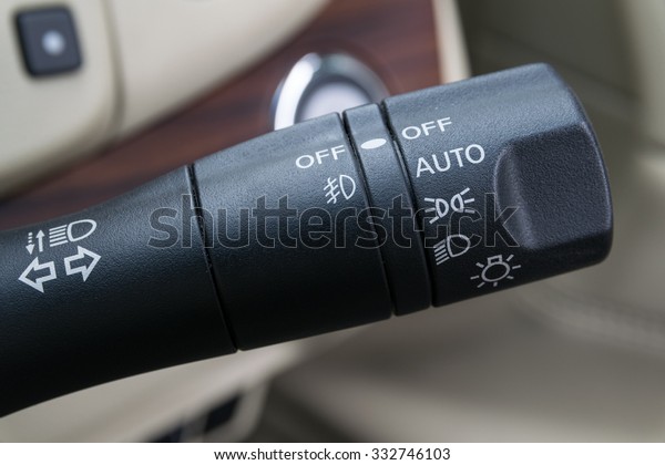 Car Interior Light Switch Stock Photo 332746103 | Shutterstock