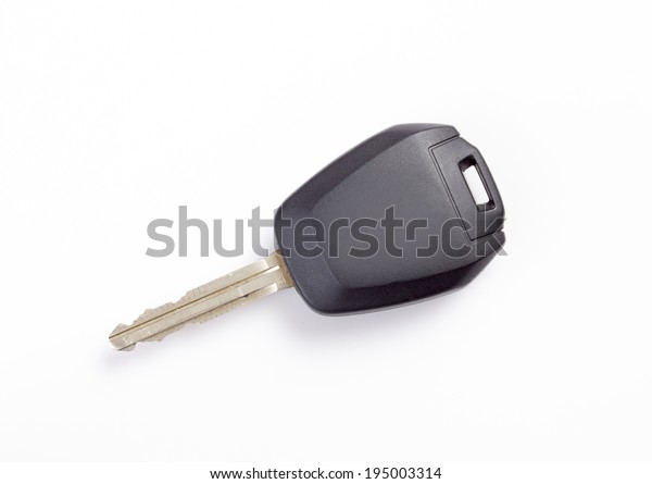 Car Key Objects Isolated On White Stock Photo 195003314 | Shutterstock