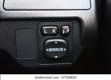 Car Side Mirror Switch Adjustment Folding 스톡 사진 577458025 | Shutterstock