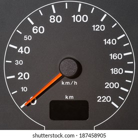 Car Speedometer Blurred Needle Stock Photo (Edit Now) 98099798